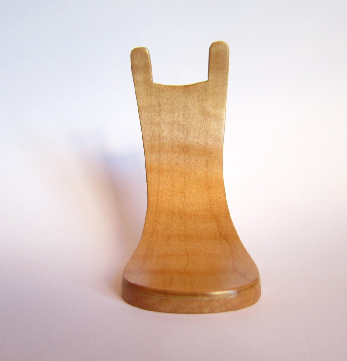 Wood Razor Stand, Tiger Maple Reclaimed Wood Safety Shaving Stand ...