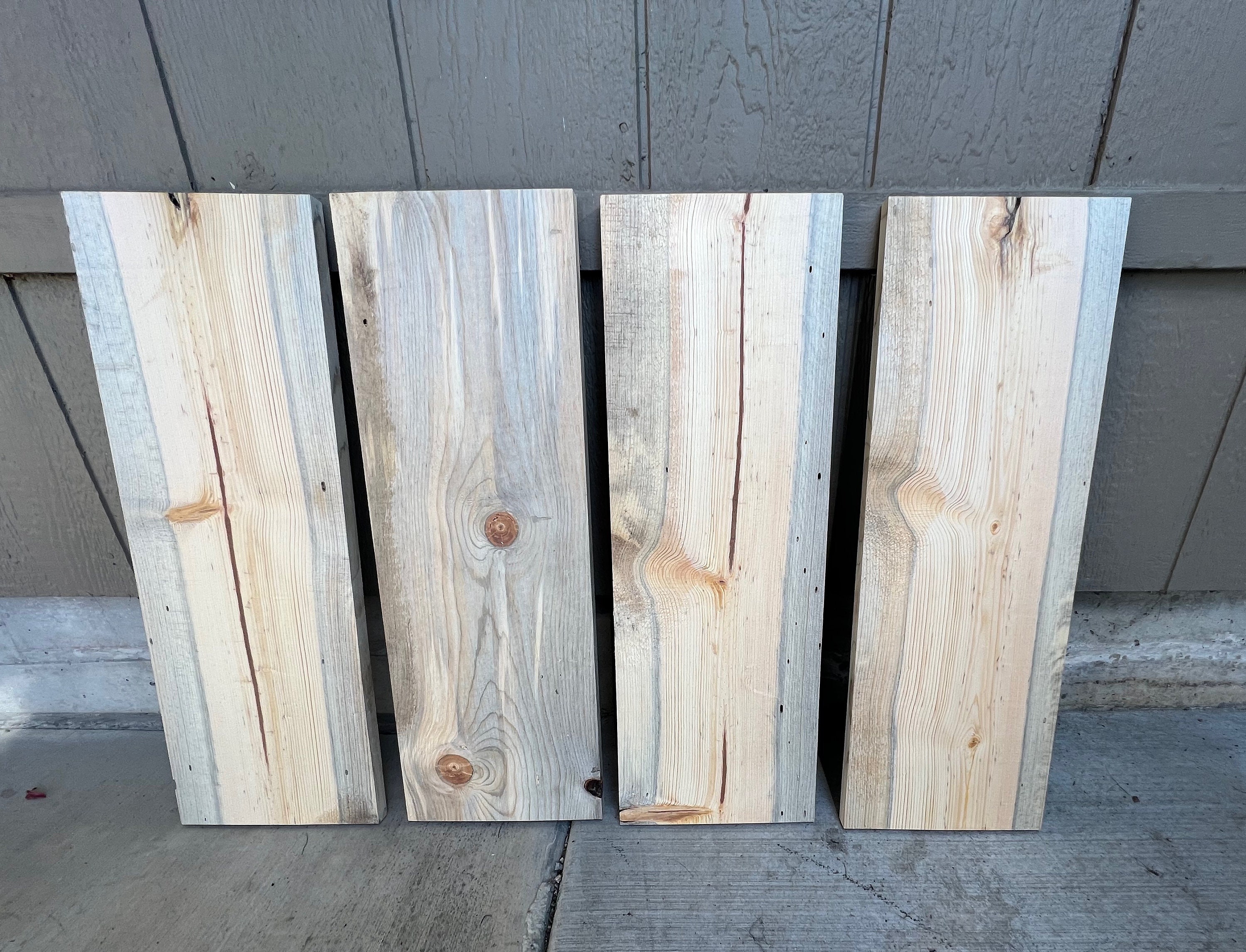 Blue Stain Pine Boards 24" X 8 1/4" X 3/4" - Etsy