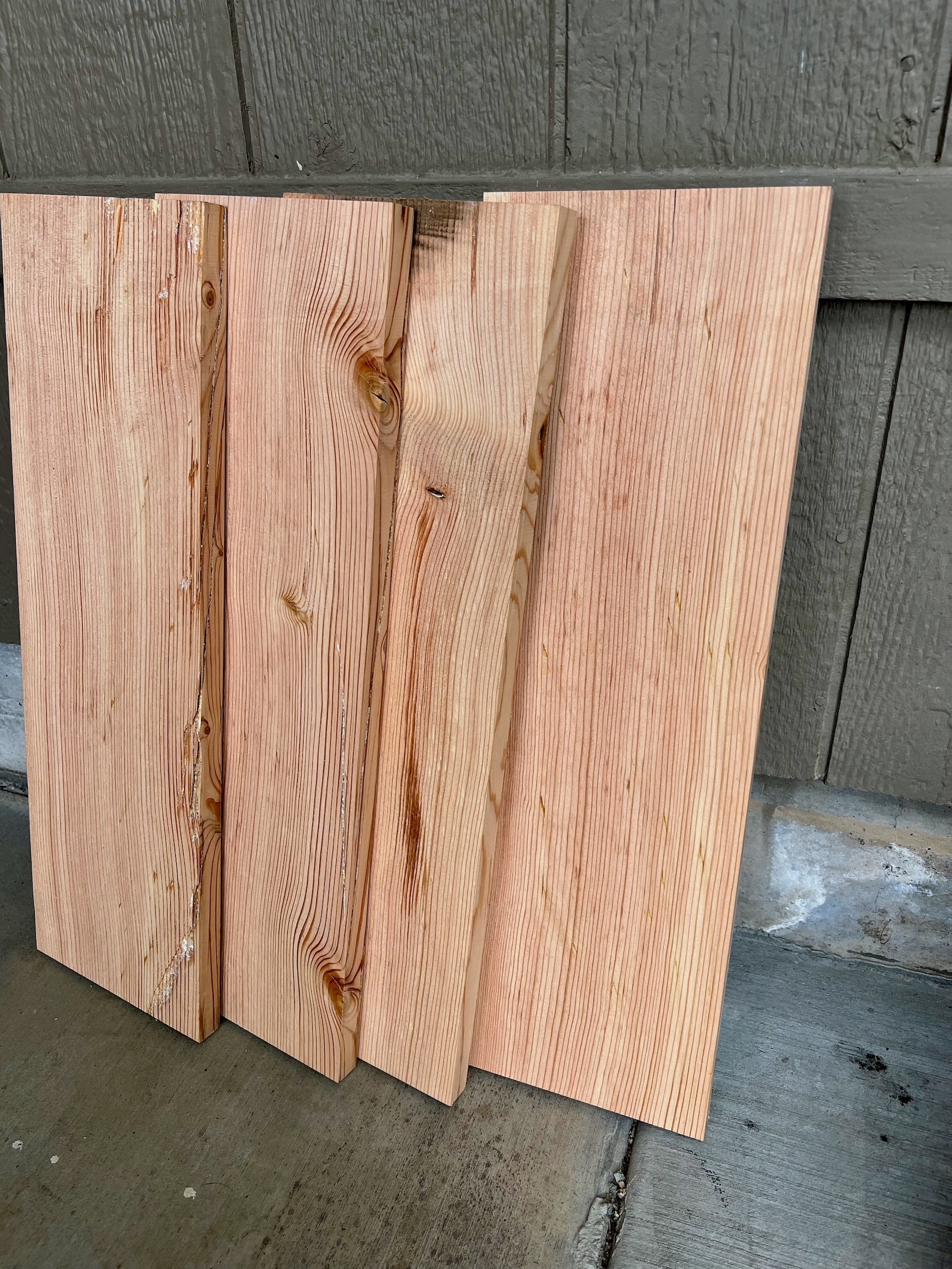 Douglas Fir Boards 24" X 7 1/2" X 7/8" - Etsy