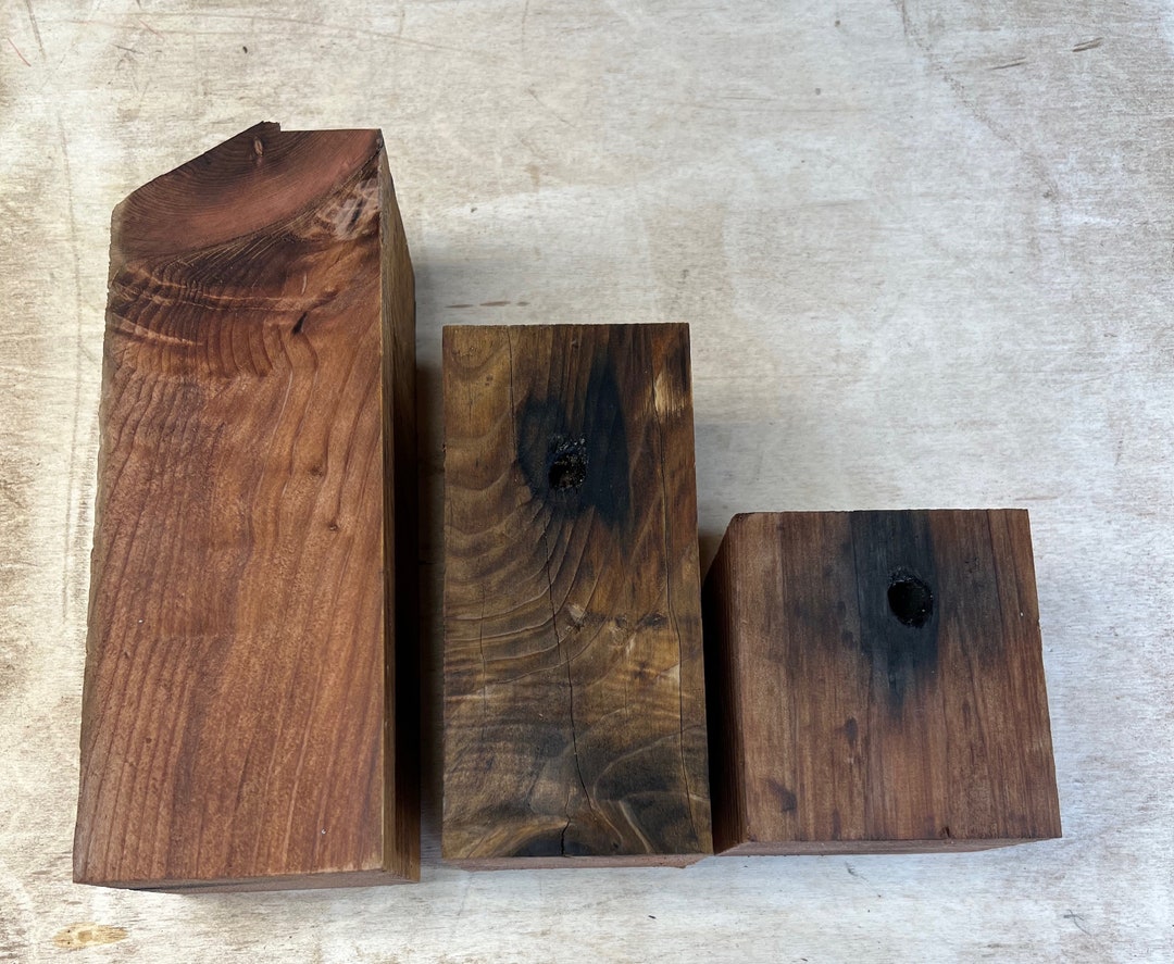 Reclaimed Redwood Lumber | Package of 3 - Etsy