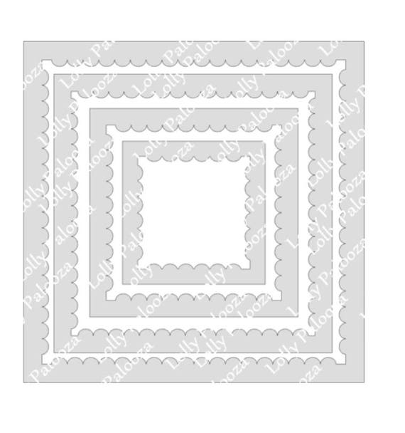 Scalloped Frames DIGITAL File. Instant Download. PNG & SVG - Etsy Australia