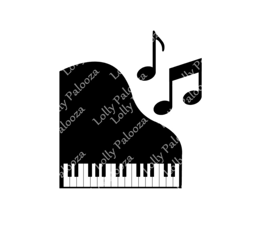 Piano and Music Notes DIGITAL Files. Instant Download. PNG and - Etsy