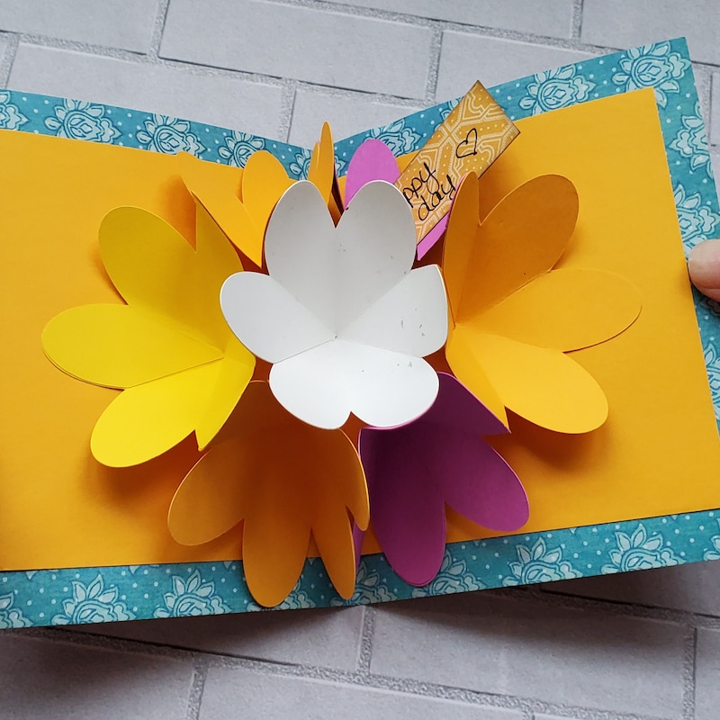 3d Pop up Flower Cards - Etsy