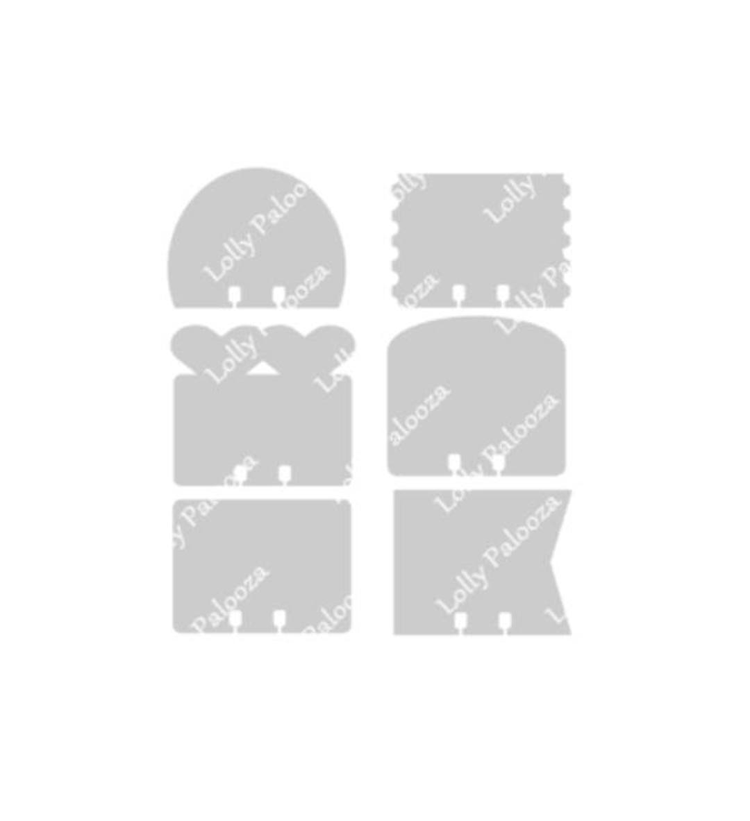 Rolodex / Dex Cards Six Shapes. DIGITAL Files. Instand Download. PDF ...