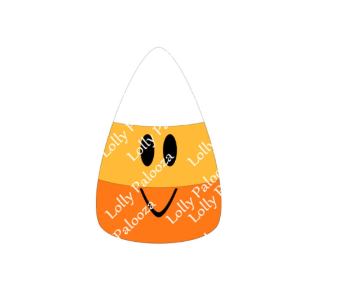 Candy Corn DIGITAL File. Instant Download. SVG & PNG Files. No Phsyical ...