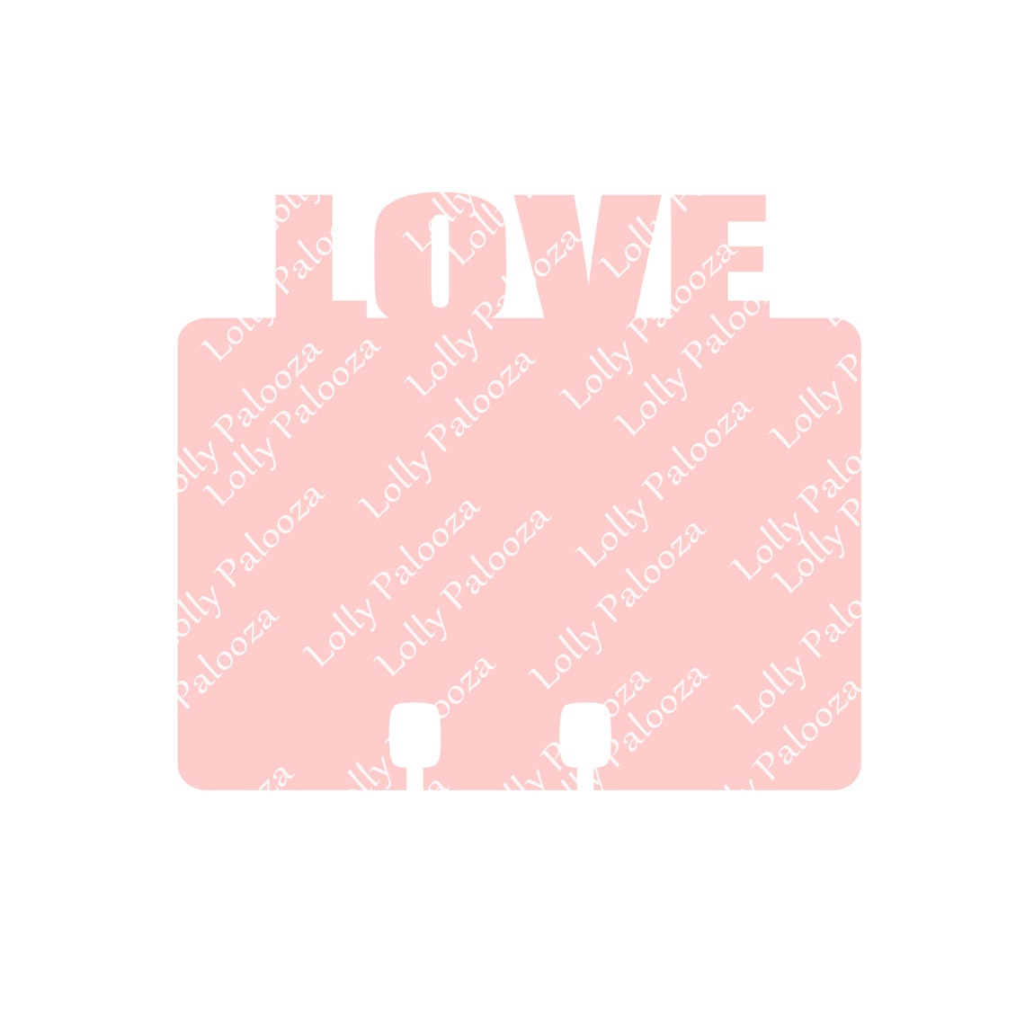 Love and Cute Word Topped Dex Cards DIGITAL File. Instant Download. SVG ...
