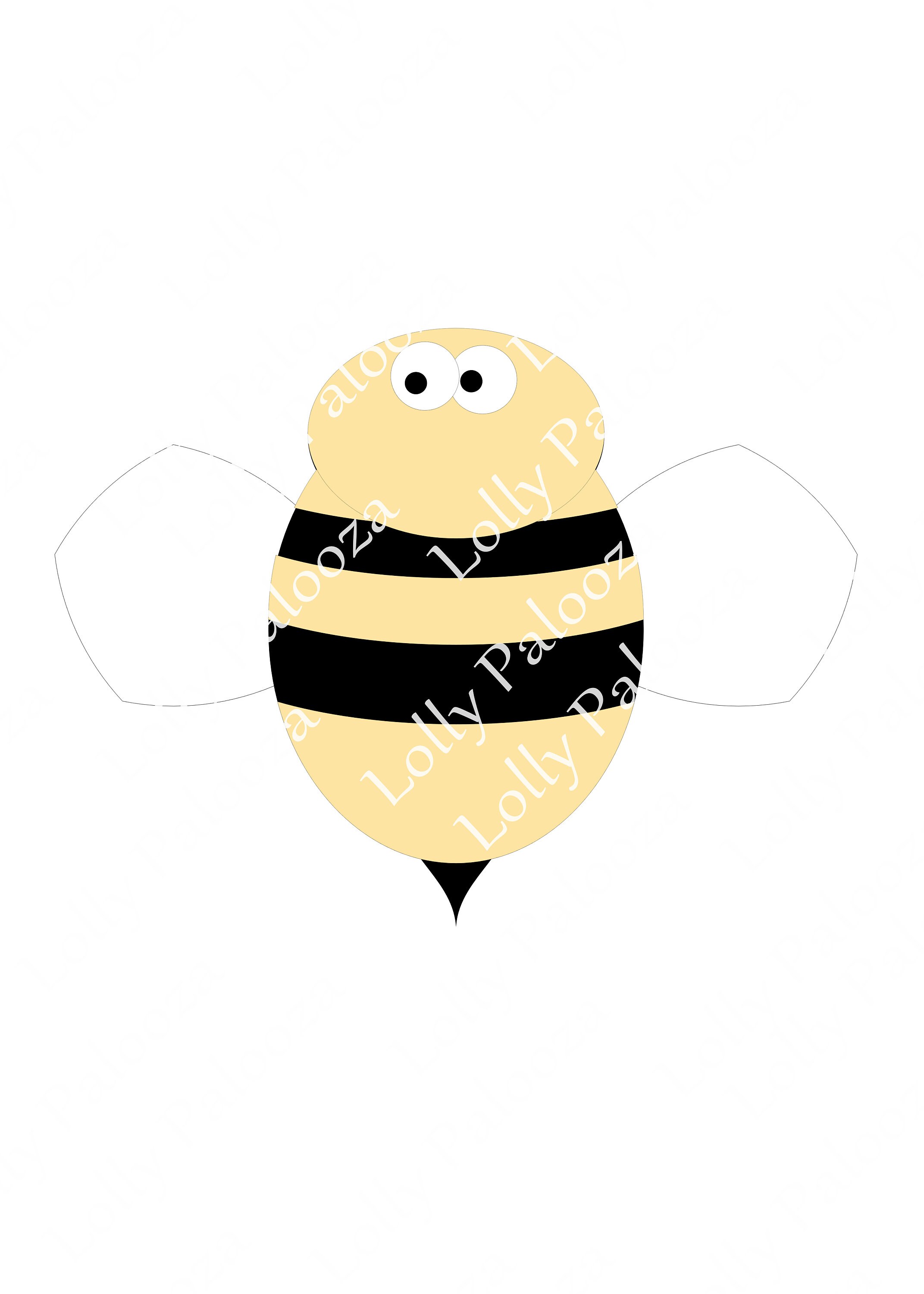 Party & Gifting Sticky Note Bee Slit Box Digital Download SVG & Pdf ...