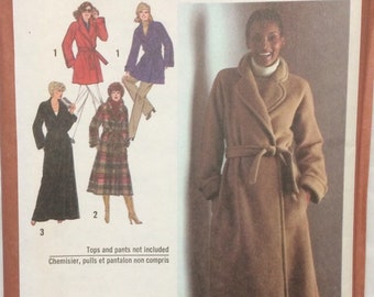 Wrap Coat Pattern | Etsy