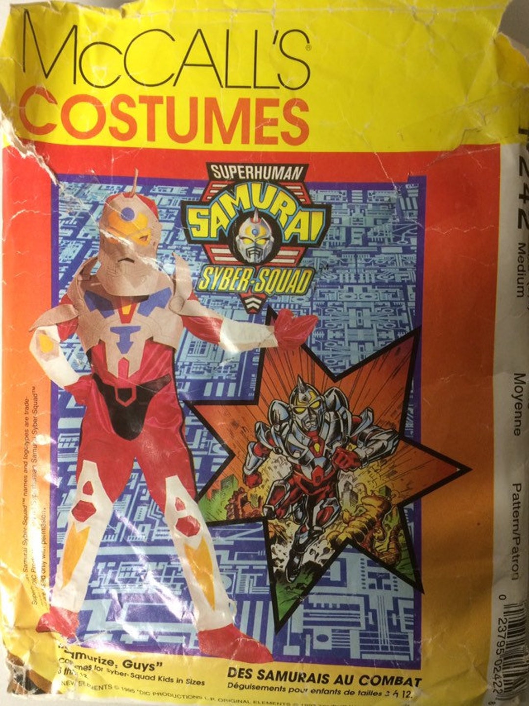 Samurai Kids Costume Mccalls Sewing Pattern - Etsy