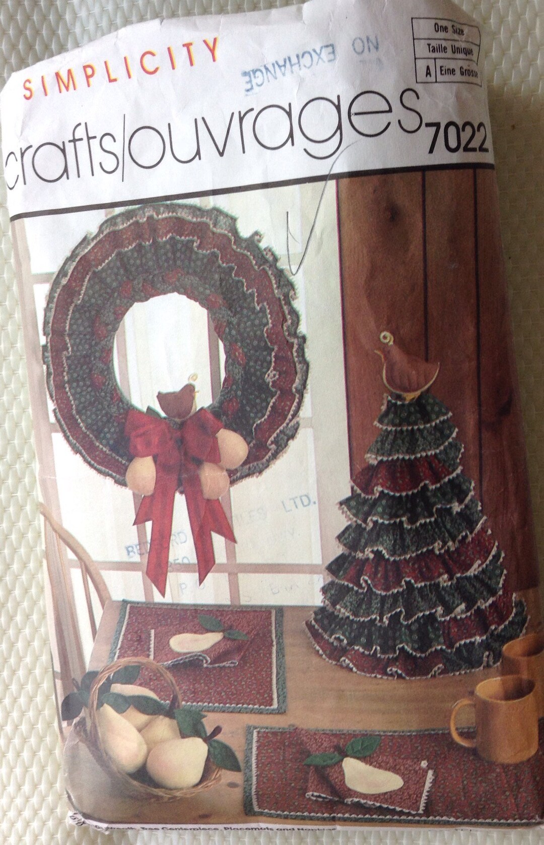 Christmas Decorations Simplicity Crafts Pattern - Etsy