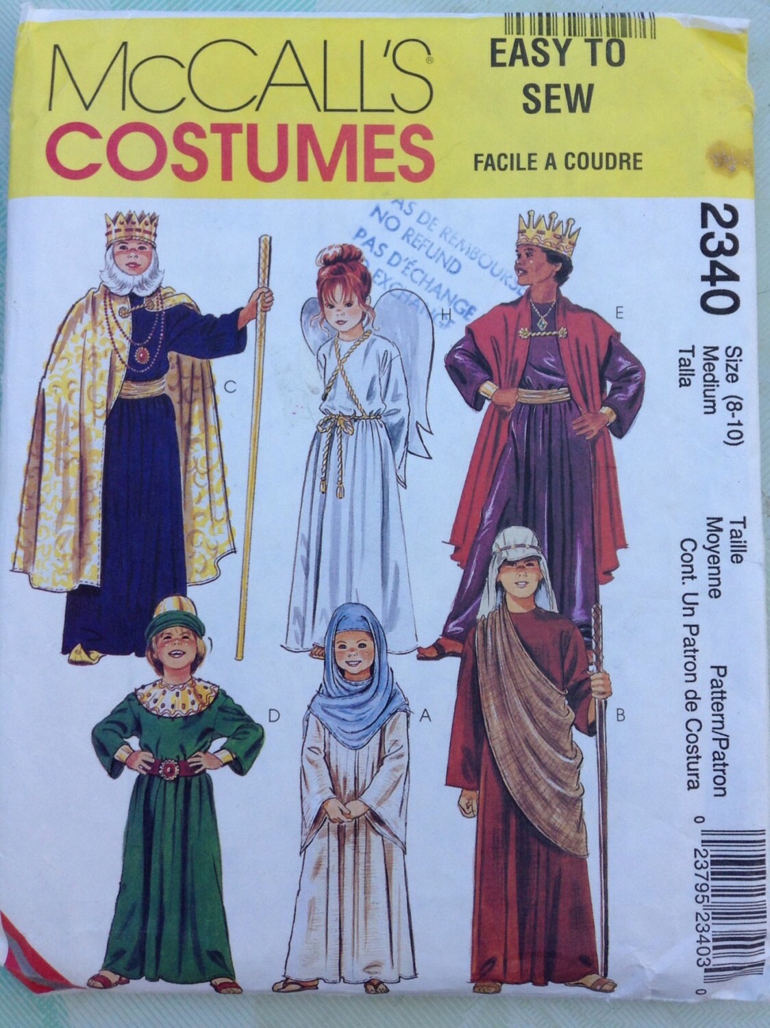 Greek Goddess Costume Pattern