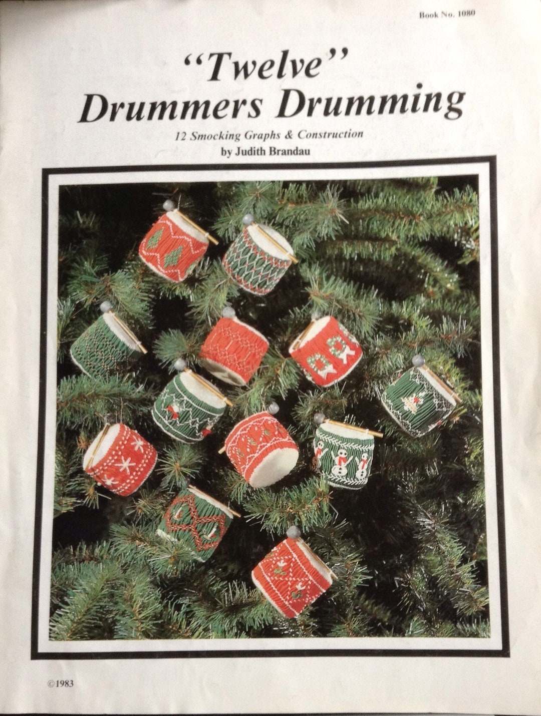 Instructions for Twelve Drummers Drumming Christmas Ornaments Smocking ...