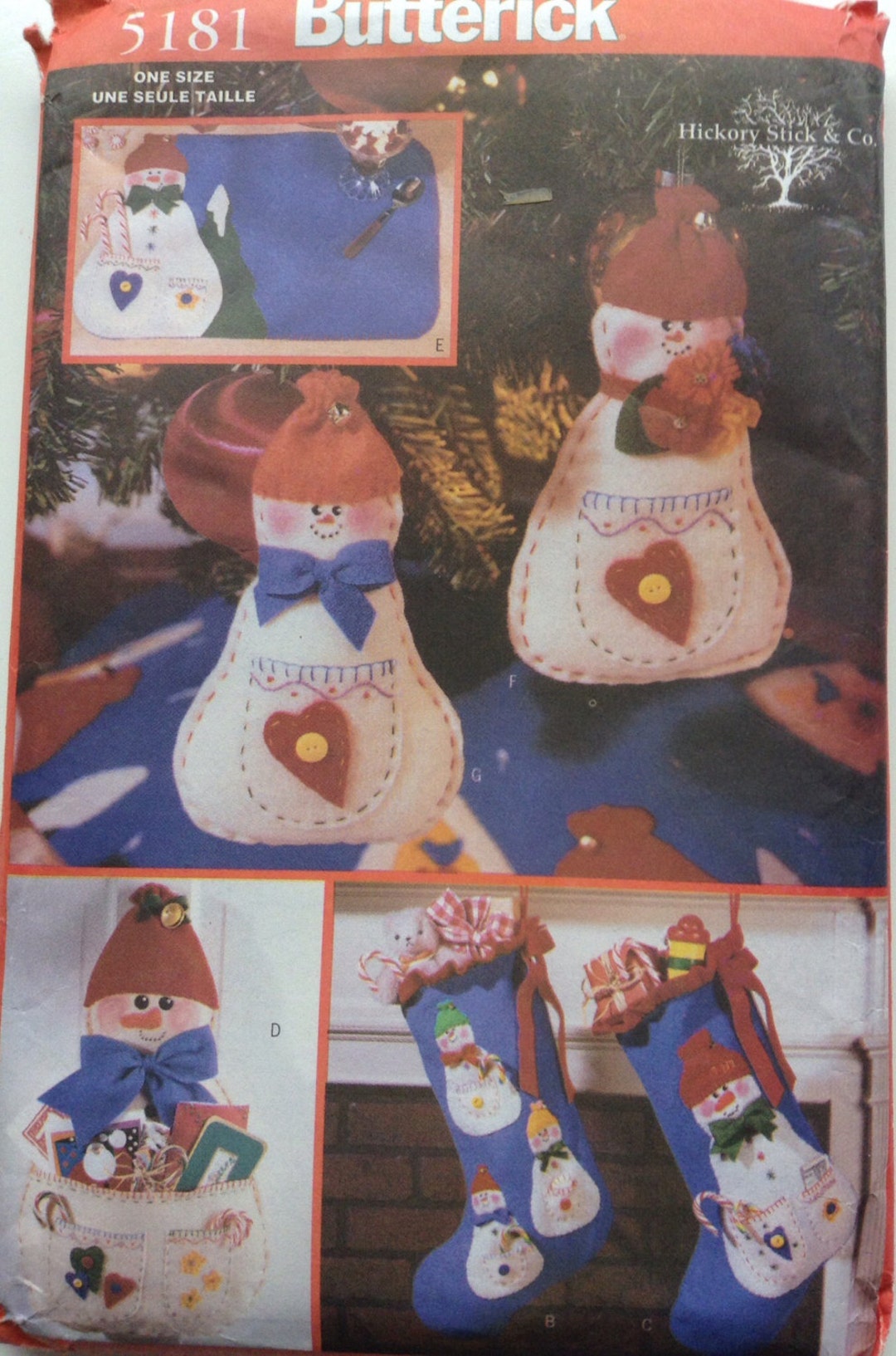 Butterick Christmas Sewing Pattern - Etsy