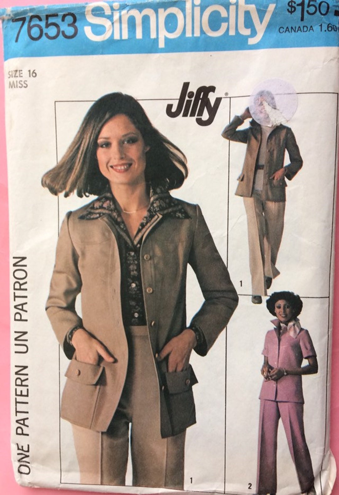 Misses Jiffy Top and Pants Simplicity Sewing Pattern - Etsy