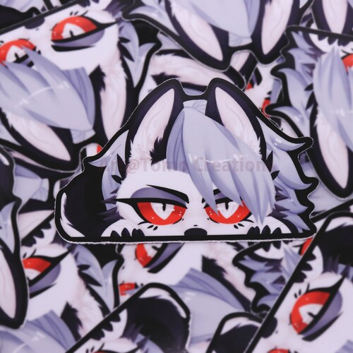 Chubby Loona Glossy Vinyl Sticker - Etsy