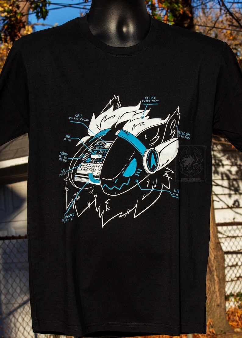 Protogen Shirt - Etsy