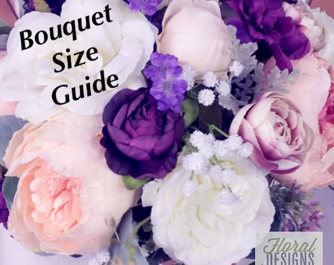 Bouquet Size Guide - Etsy