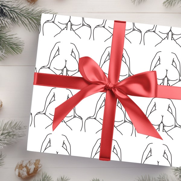 Sex Position Wrapping Paper Etsy