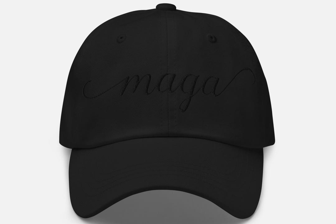 Dark MAGA Hat for Women, Gothic MAGA Hat for Her, Goth MAGA Hat Gift ...