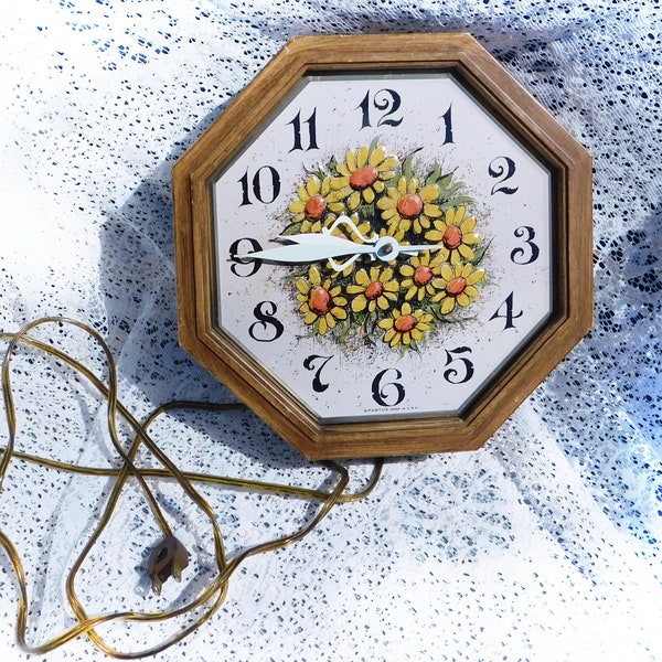 Retro Kitchen Clock - Etsy