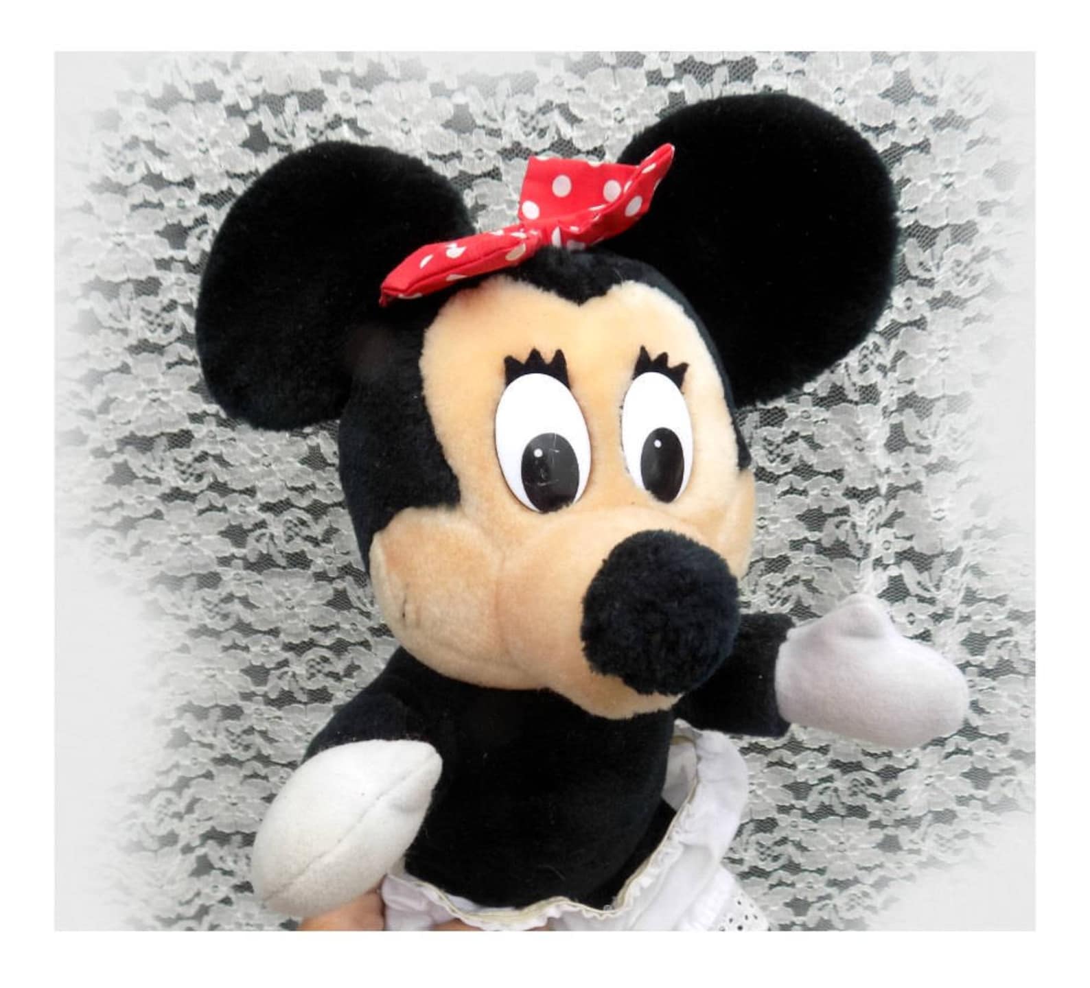 Vintage Minnie Mouse Doll Vintage Minnie Mouse Collectible - Etsy