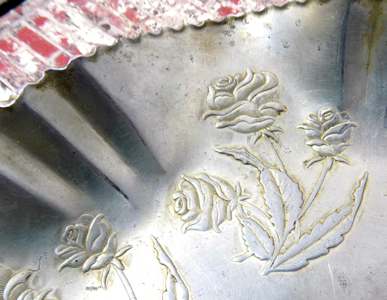 Buy Aluminum Ware, Aluminum Centerpiece , Hammered Aluminum , Aluminum ...