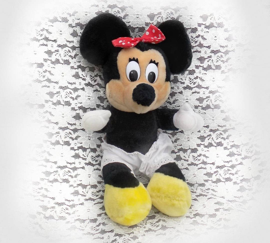 Vintage Minnie Mouse Doll Vintage Minnie Mouse Collectible - Etsy
