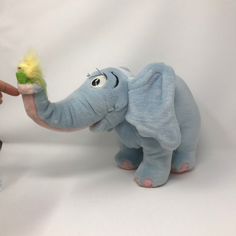 Stellar Gifts Dr Seuss Horton Hears a Who Whozit Blue Elephant Plush ...