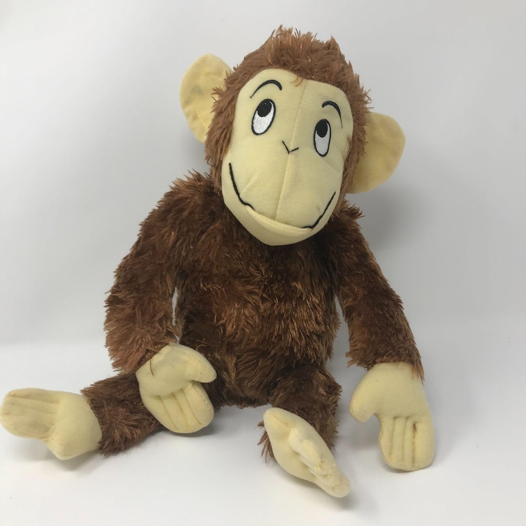 Dr Seuss Hand Hand Fingers Thumb Brown Monkey Chimp Plush Stuffed ...