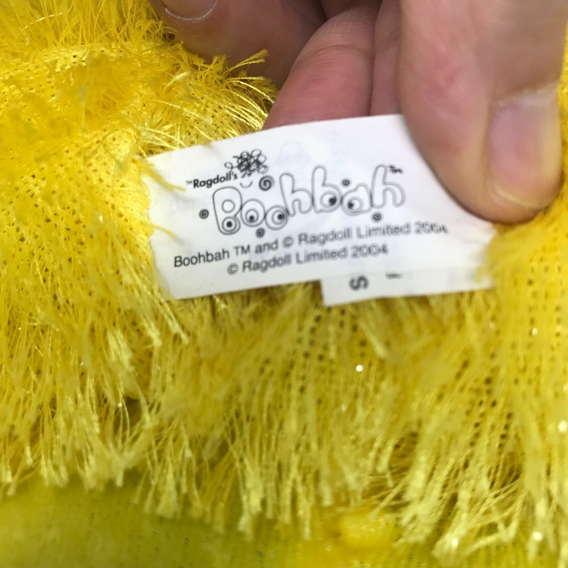 Vintage Hasbro Boohbah Dance Along Humbah Yellow Plush Doll Soft ...