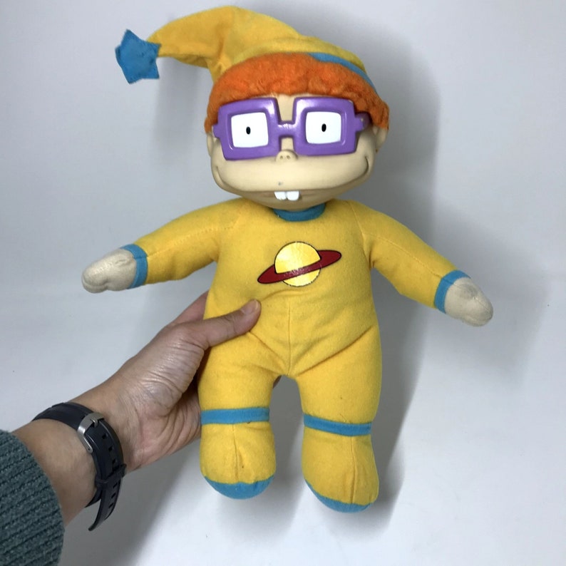Vintage 1990s Rugrats Slumber Party Chuckie Finster Plush Doll in ...
