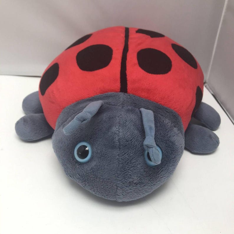 The Grouchy Ladybug by Eric Carle Red Plush Stuffed Animal Soft Toy 12 ...