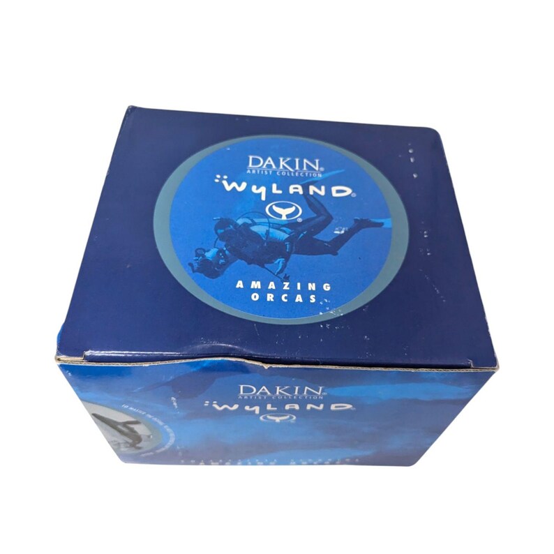 Dakin Artist Collection Wyland Amazing Orcas Killer Whale Collectible ...