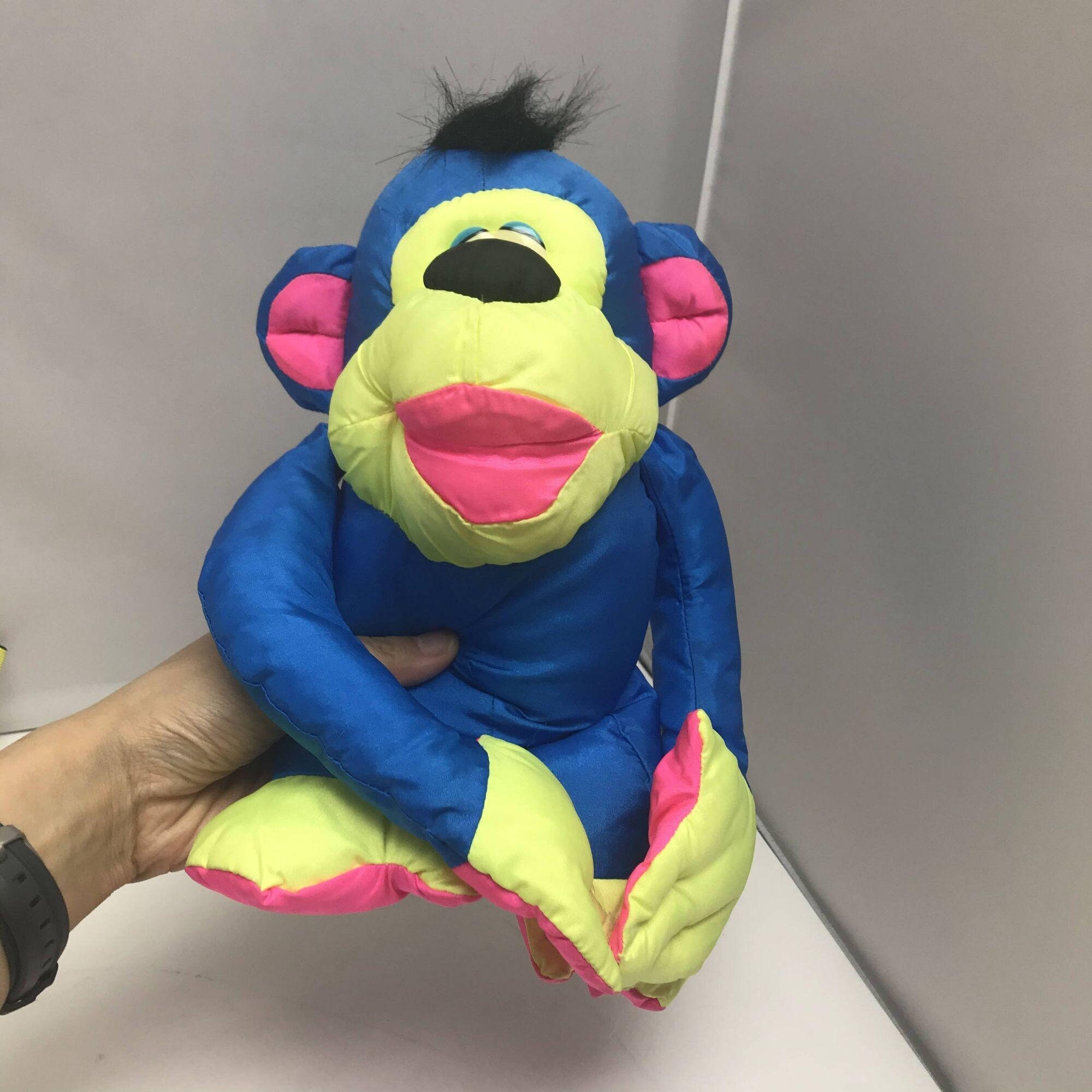 1994 Vintage Fisher Price Puffalump Blue Chattering Chimp | Etsy