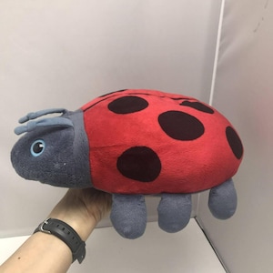 The Grouchy Ladybug by Eric Carle Red Plush Stuffed Animal Soft Toy 12 ...