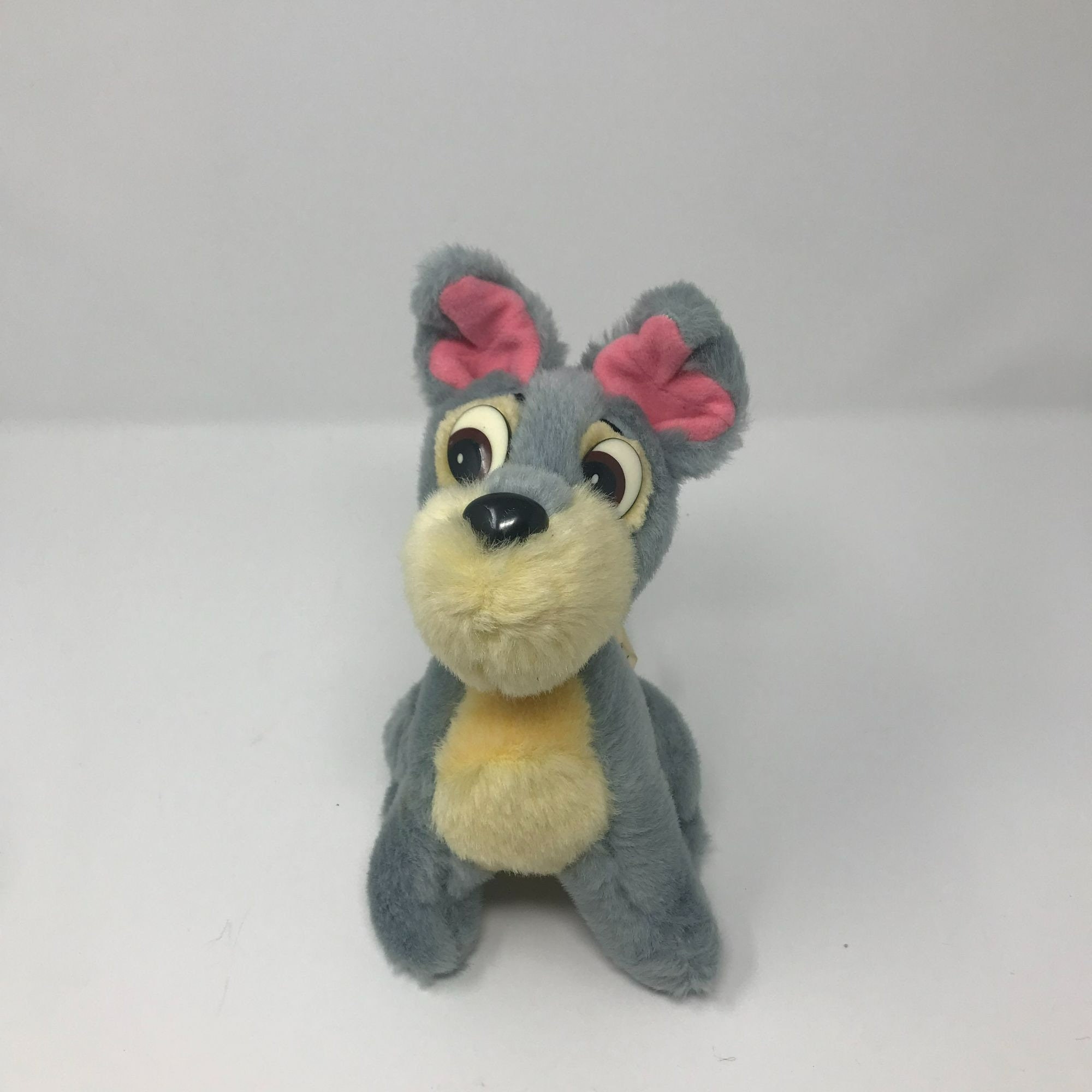 Vintage Lady and the Tramp Scamp Fluffy Plush Stuffed Animal Soft Toy ...