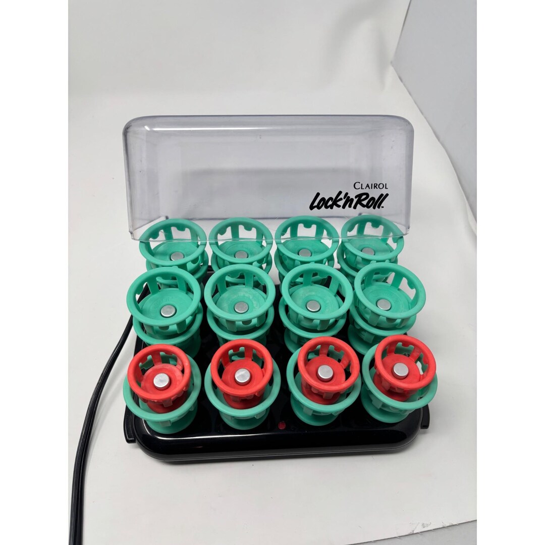Vintage Clairol Lock N Roll Hot Curlers Hair Rollers Set of 24 - Etsy