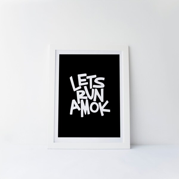 Amok - Etsy