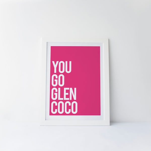 You Go Glen Coco - Etsy