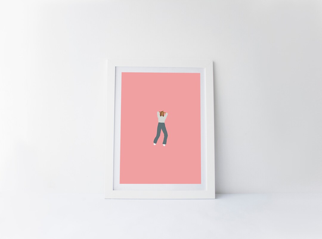 MAGGIE ROGERS PORTRAIT in Pink [printable Digital Poster Print] - Etsy