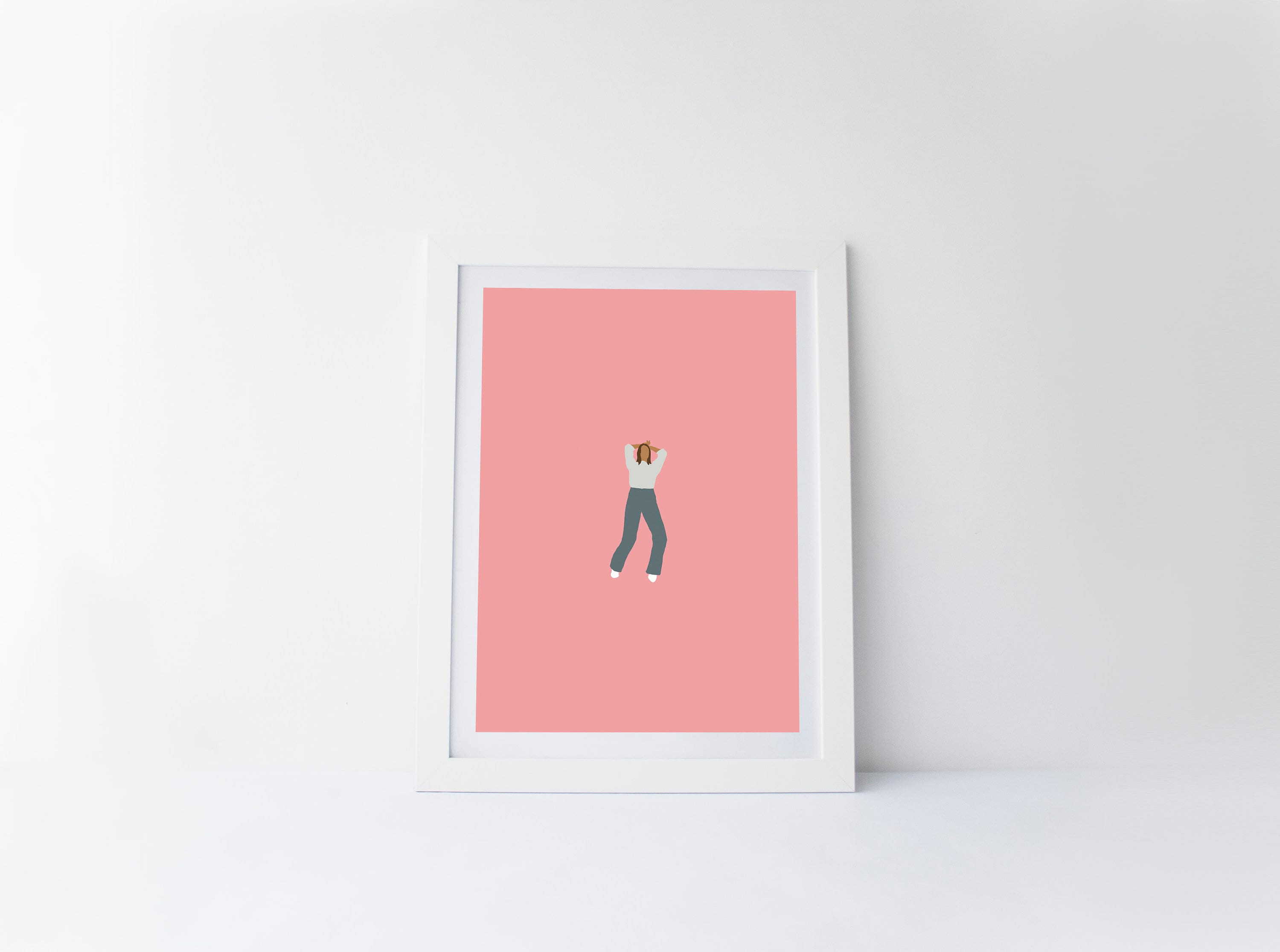 MAGGIE ROGERS PORTRAIT in Pink [printable Digital Poster Print] - Etsy