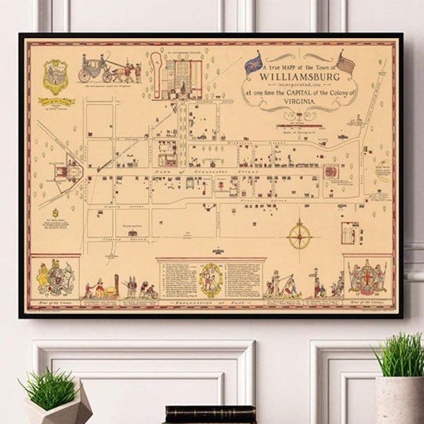 Colonial Williamsburg Reproductions - Etsy