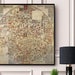 Ebstorf Map Mappa Mundi Medieval European Map of the World by Gervase ...
