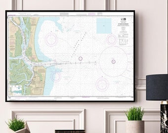 Kings Bay Map - Etsy