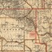 Map of Colorado 1876. Vintage restoration hardware home Deco | Etsy