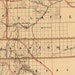 Map of Colorado 1876. Vintage restoration hardware home Deco | Etsy