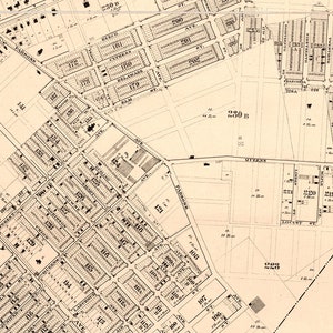 Map of Flushing, Queens Boro., New York, NY. 1894. Vintage Restoration ...