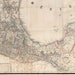 Map of Mexico 1863. Carta General De La Republica Mexicana. Vintage ...