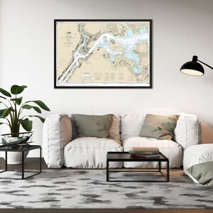 NOAA Nautical Charts of East River Tallman Island Queensboro Bridge ...