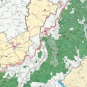 Pisgah National Forest, North Carolina : Grandfather, Toecane, and ...